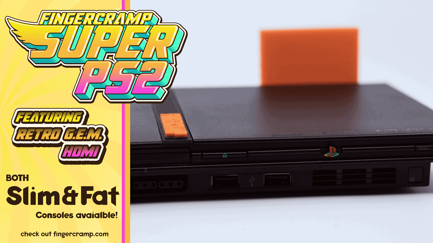 Install Service - Retro Gem HDMI - Playstation 2 Fat or Slim - Upgrade ...