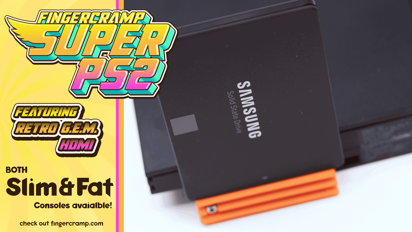 Super PS2 - Playstation 2 with Retro G.E.M. HDMI - Best Quality from ...